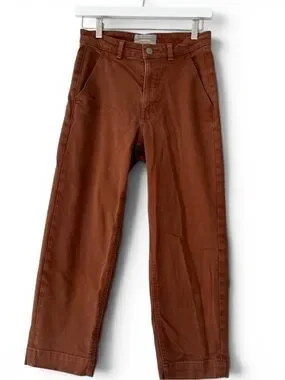 Everlane | Pants & Jumpsuits | Everlane Way High Crop Pants Womens 4 ...